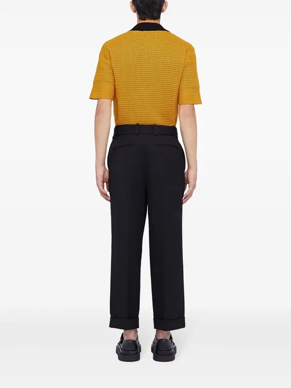 JIL SANDER Knitted Polo Shirt