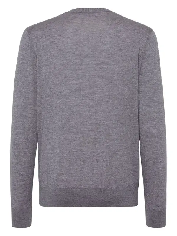 Dsquared2 Crew Neck Pullover Jumper - Grey