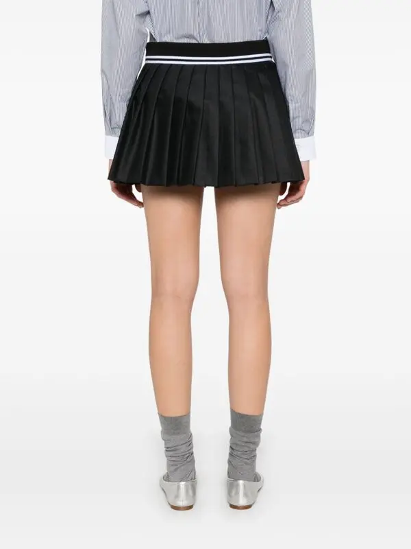 SPORTY & RICH Abigail Mini Skirt - Grey