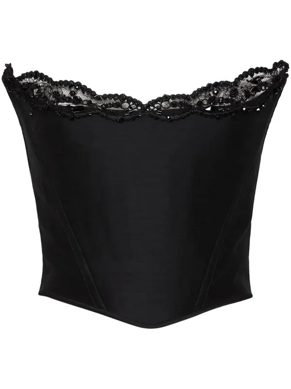 Dsquared2 Lace-detail Corset Top