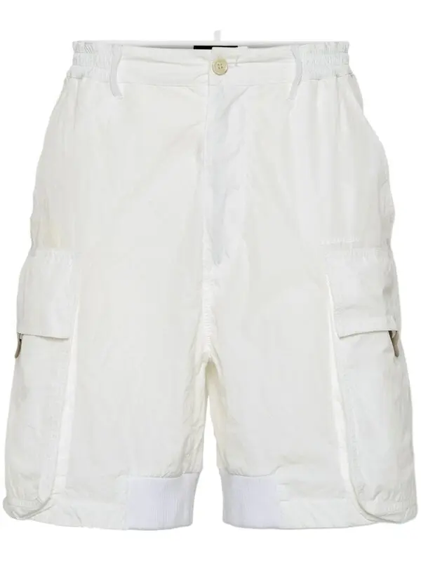 Dsquared2 Superlight Cargo Shorts - White