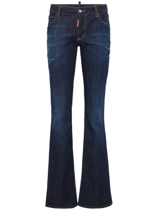 Dsquared2 Dark Wash Flared Jeans