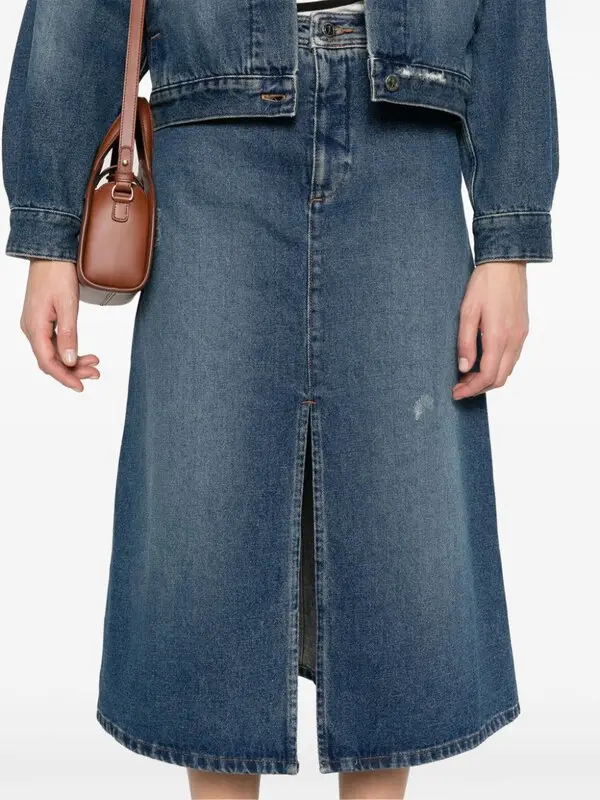 A.p.c. Georgia Midi Skirt
