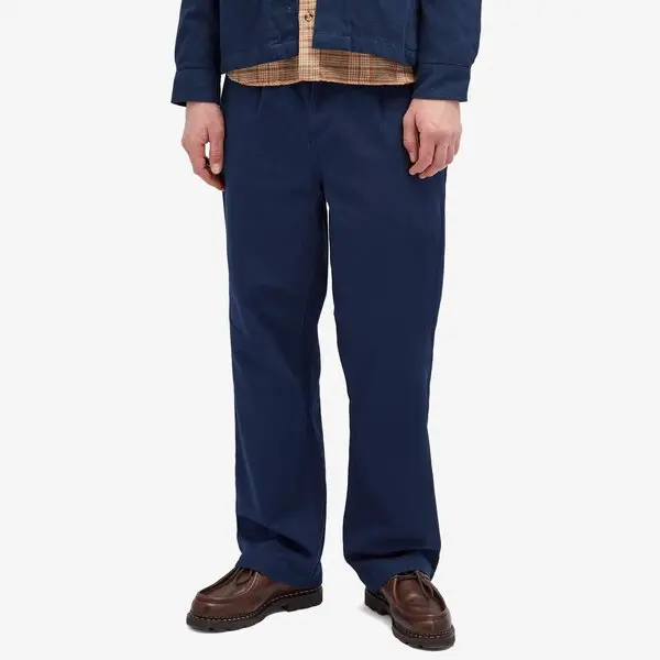 CORRIDOR Twill Pleated Trousers