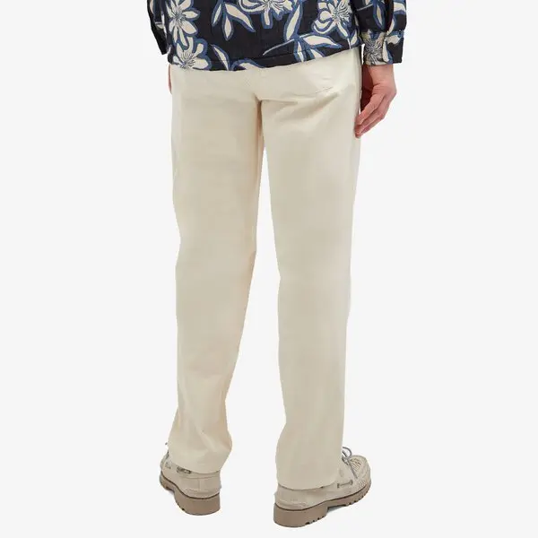 WAX LONDON Raleigh Pleat Twill Trousers - Stone