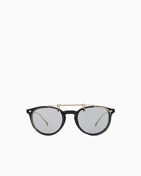 Giorgio Armani Panto Eyeglasses - Black