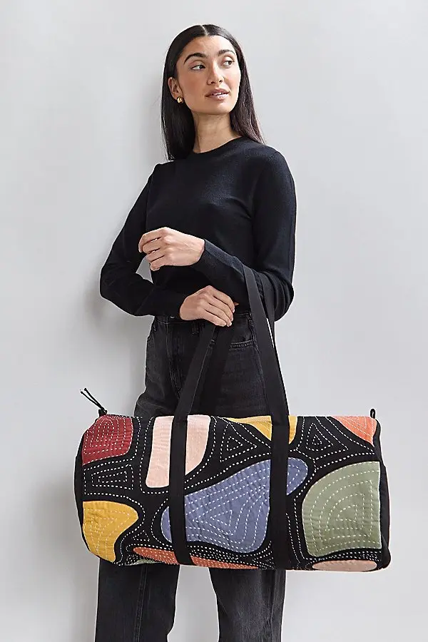 Anchal Petal Weekender Duffle Bag - Thumbnail 2