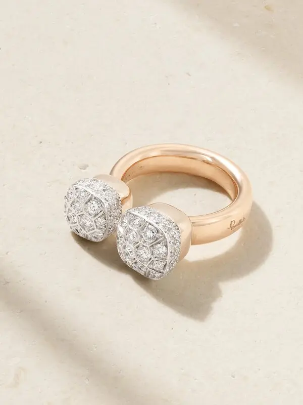 Pomellato Nudo 18-karat And Diamond Ring - Gold