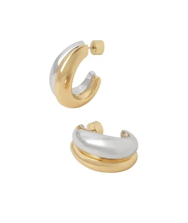 JENNIFER FISHER Chavez Hoop Earrings - Gold