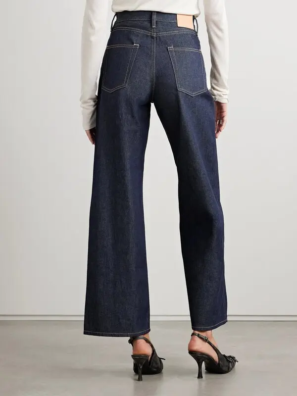 Acne Studios 1981 Low-rise Wide-leg Jeans