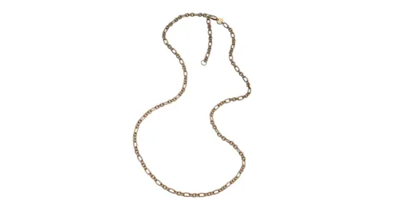 Jennifer Zeuner Jewelry Finley 18k Yellow Gold Plated Silver Necklace - One-color
