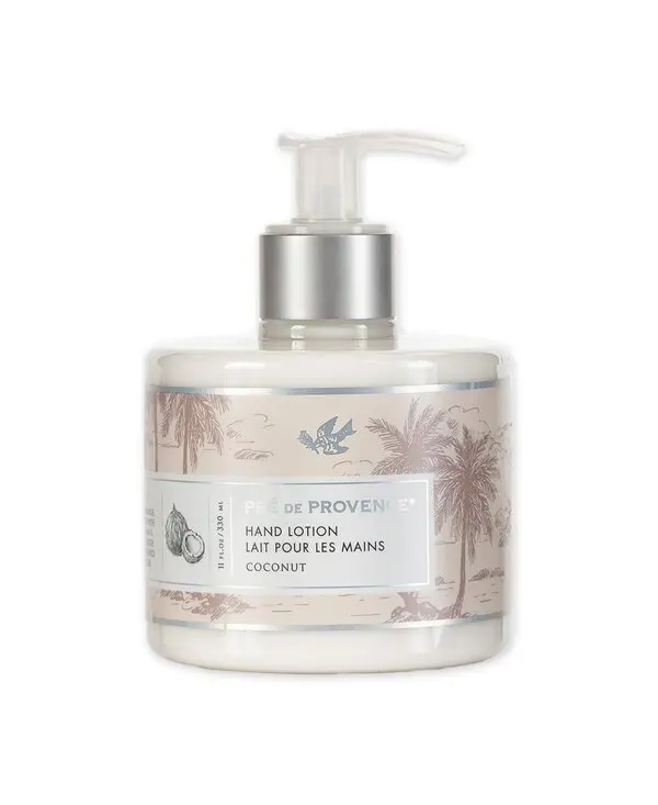 EUROPEAN SOAPS Pre De Provence Heritage 11 Fl Oz Hand Lotion - Coconut