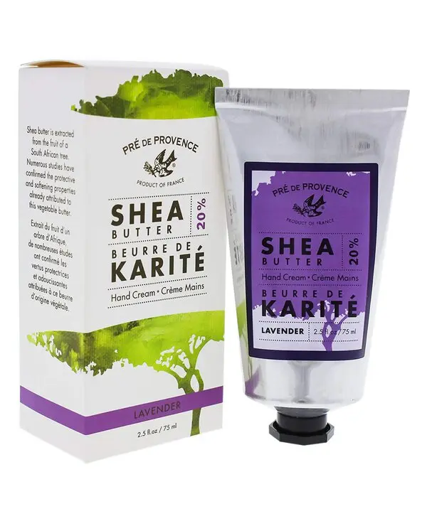 EUROPEAN SOAPS Pre De Provence Hand Cream Shea Butter Enriched - Lavender