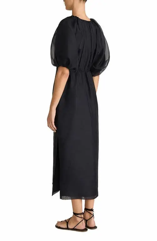 sachin and babi light blue dress Mango Women's Long Chiffon Dress main image 1