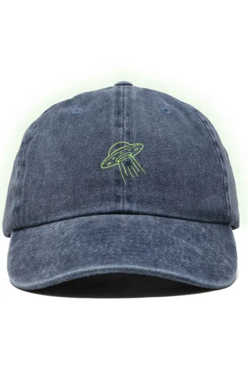 DALIX Ufo Cap - Washed Navy Blue