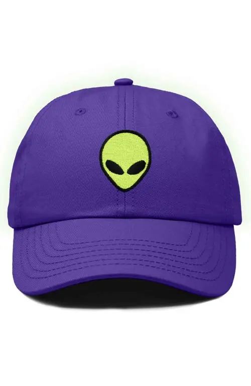 DALIX Alien Dad Cap - Purple