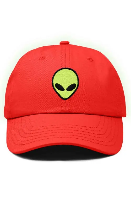 DALIX Alien Dad Cap - Red
