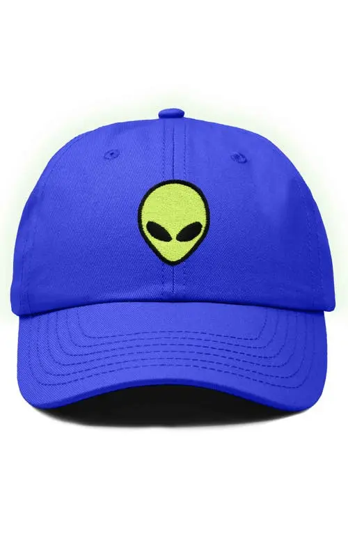 DALIX Alien Dad Cap - Royal Blue