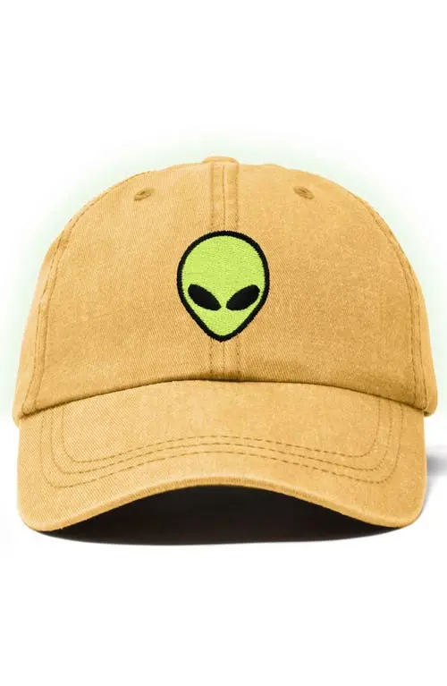 DALIX Alien Dad Cap - Washed Gold