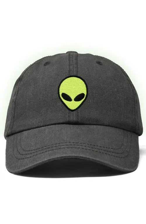 DALIX Alien Dad Cap - Washed Gray