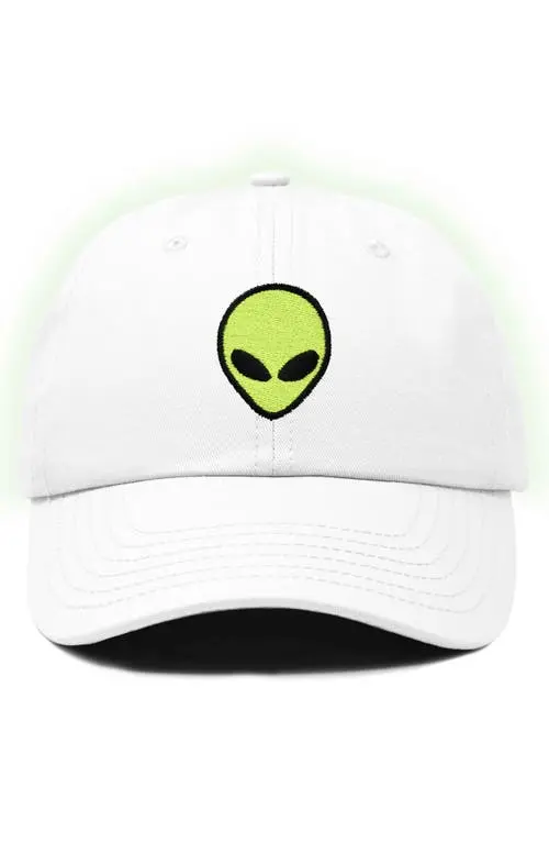 DALIX Alien Dad Cap - White
