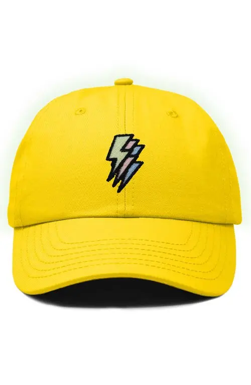 DALIX Lightning Bolt Cap - Gold