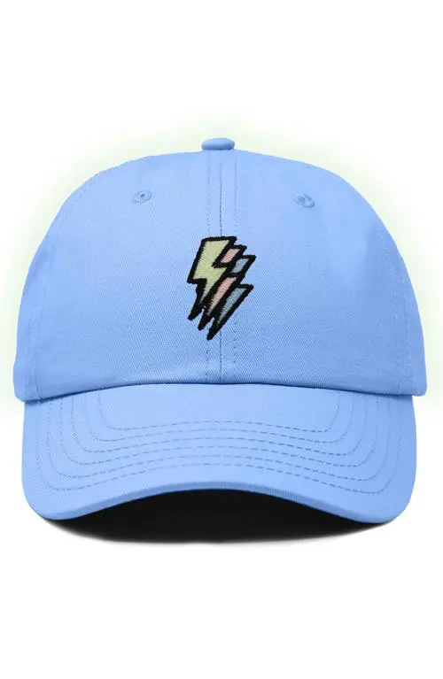 DALIX Lightning Bolt Cap - Light Blue