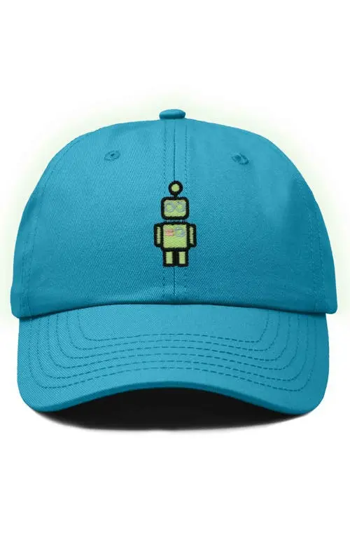 DALIX Robot Baseball Cap - Teal