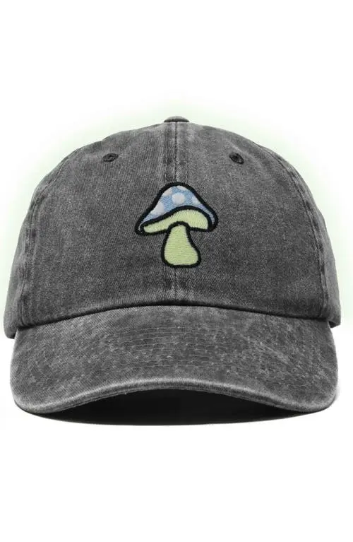 DALIX Mushroom Cap - Washed Black