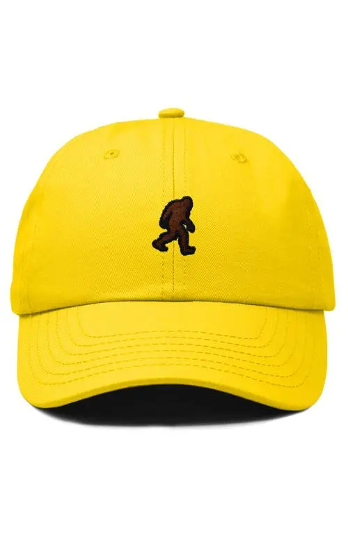 DALIX Sasquatch Embroidered Cap - Gold