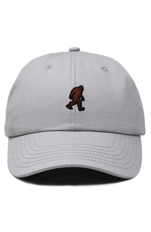 DALIX Sasquatch Embroidered Cap - Gray