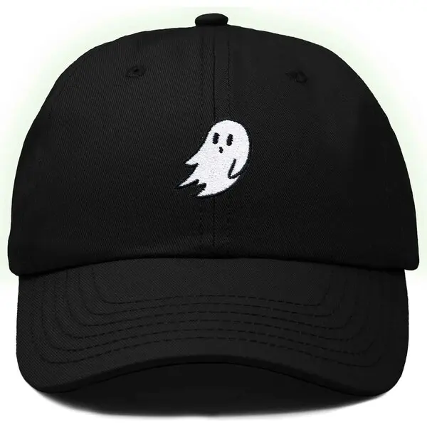 DALIX Ghost Dad Cap - Black