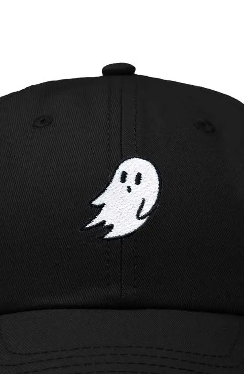 DALIX Ghost Dad Cap - Black