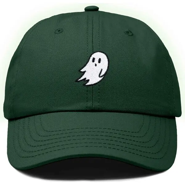DALIX Ghost Dad Cap - Dark Green