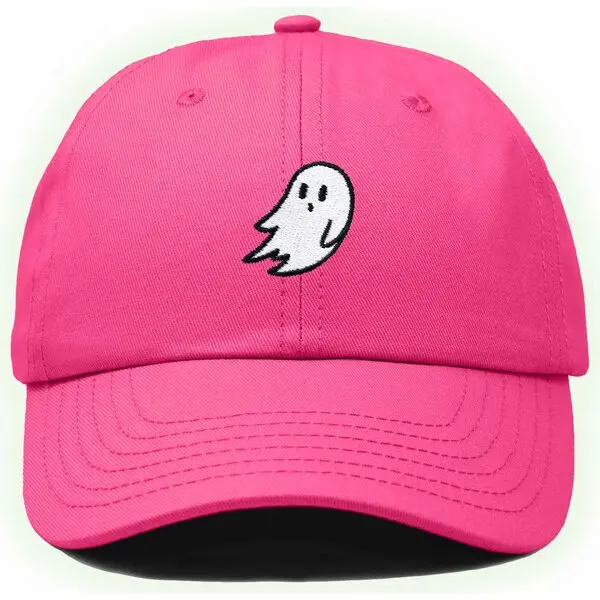 DALIX Ghost Dad Cap - Hot Pink