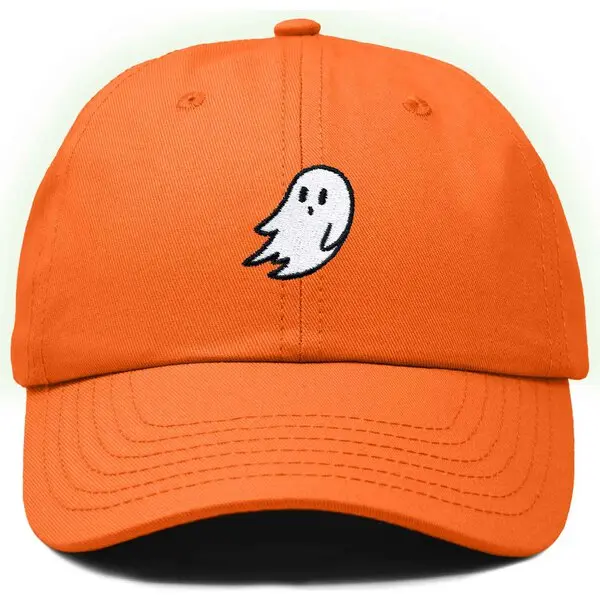 DALIX Ghost Dad Cap - Orange
