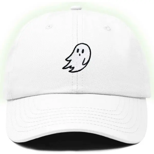 DALIX Ghost Dad Cap - White