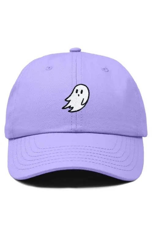 DALIX Ghost Embroidered Cap - Lavender
