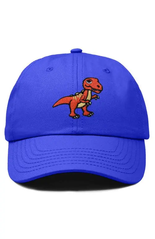 DALIX T-rex Embroidered Cap - Royal Blue