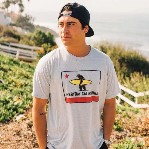 EVERYDAY CALIFORNIA El Classico Tee - Charcoal