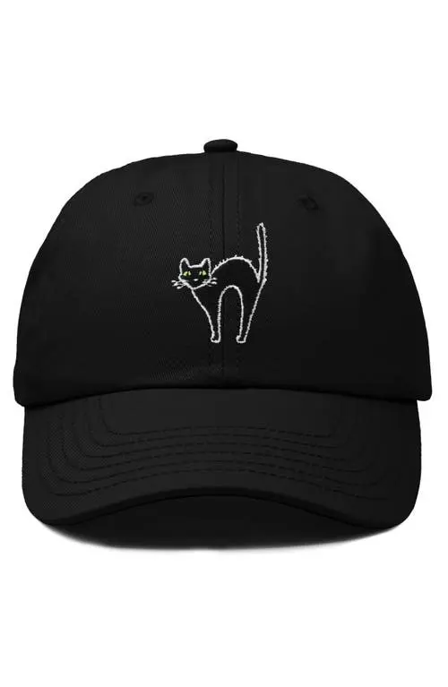 DALIX Embroidered Cap - Black