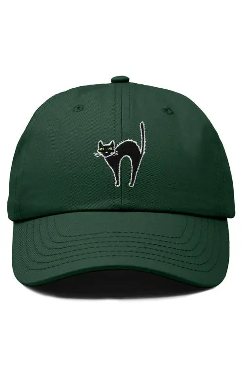 DALIX Embroidered Dad Cap - Dark Green