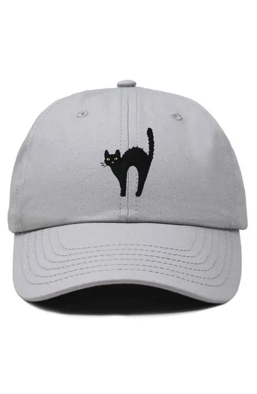 DALIX Embroidered Cap - Gray
