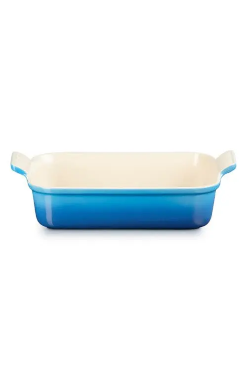LE CREUSET Heritage 2.5-quart Rectangular Stoneware Dish - Marseille