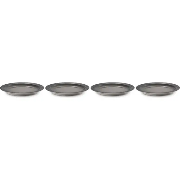 LE CREUSET Vancouver Set Of 4 Salad Plates - Oyster