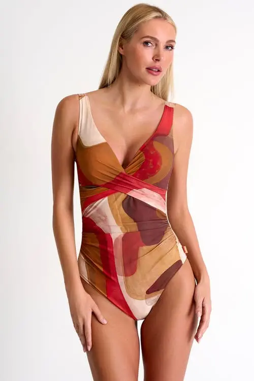 Shan Classic One-piece Swimsuit - Print