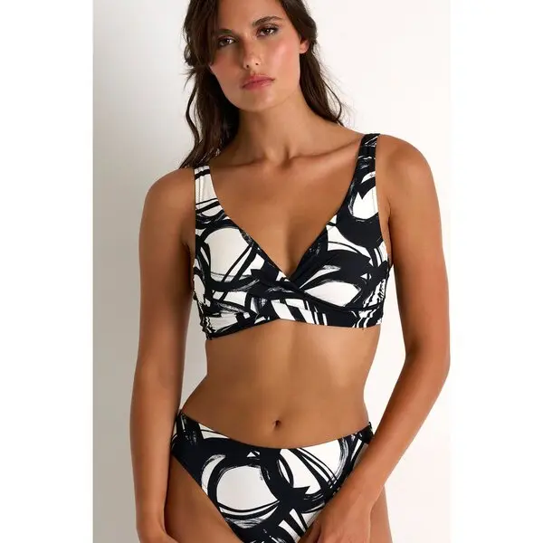 Shan Bralette Bikini Top - Print