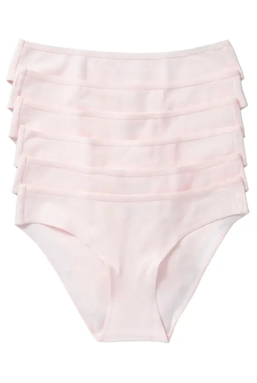 YELLOWBERRY Daisy Cotton Undie 6pk - Pink
