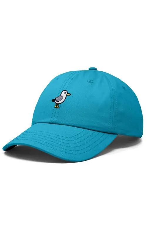 DALIX Seagull Embroidered Cap - Teal