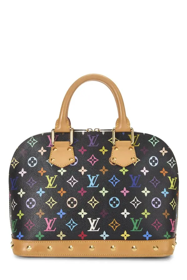 LOUIS VUITTON Takashi Murakami Handbag - Black